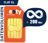 eety FLAT XL mit SIM-Karte – onlinesim.at GmbH